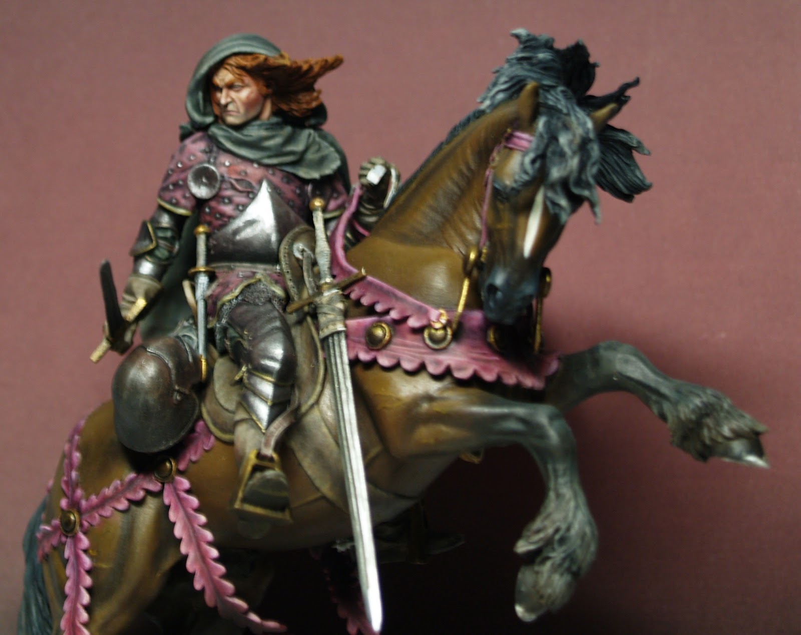 Miniatures, Paint and History: Roaming Knight XV 75mm Pegaso (Update VI)