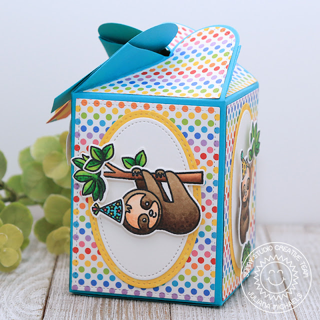 Happy Birthday Wrap Around Gift Box - 17turtles Juliana Michaels
