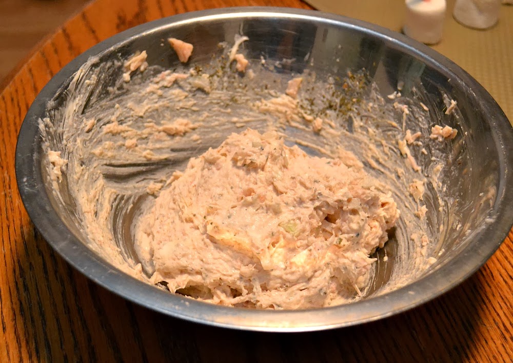 Mom's Famous Chicken Ball - Hezzi-D's Books and Cooks