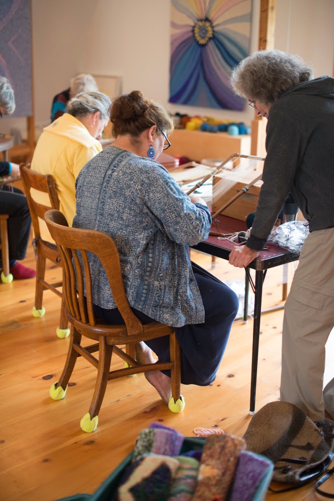 Moon Rain Centre: Working forward in Tapestry...Archie Brennan & Susan ...