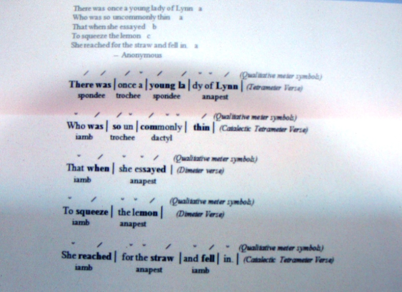 https:poetrydish.blogspot.com: Foot in Anapest