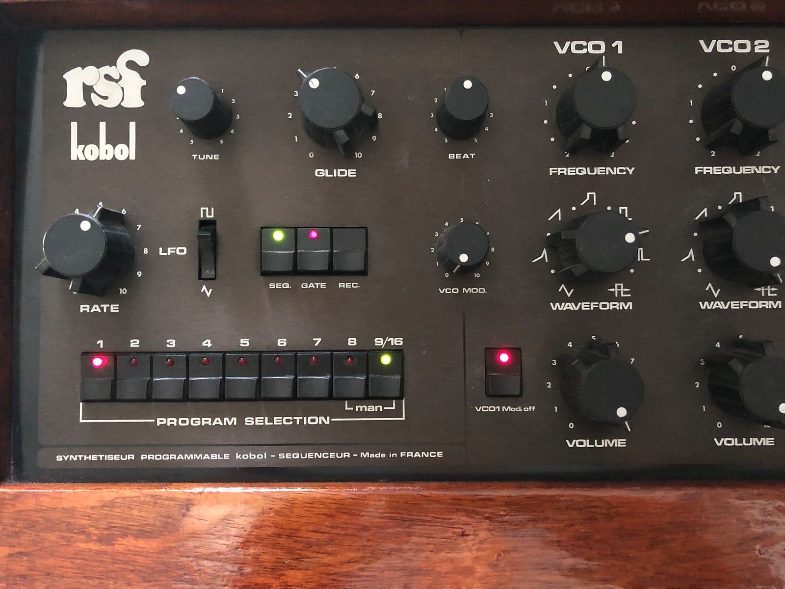 MATRIXSYNTH: 1979 RSF Kobol Keyboard Synthesizer