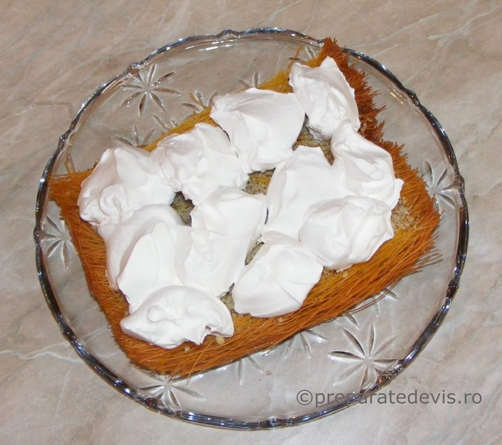 Kataif cu frisca | Preparatedevis.ro