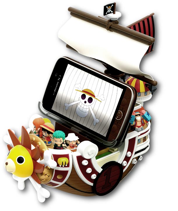 Ninjas 4 Asia: Made in Japan: Smartphone de One Piece