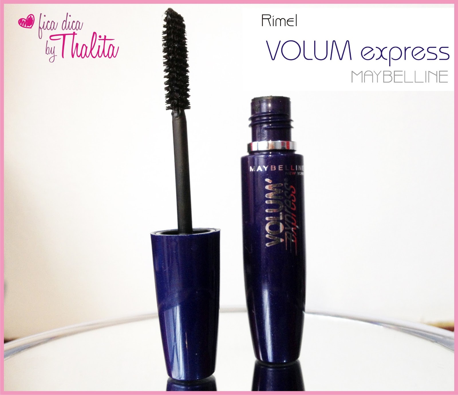 puro charme: Meu novo queridinho: Rímel Volum Express - Maybelline.