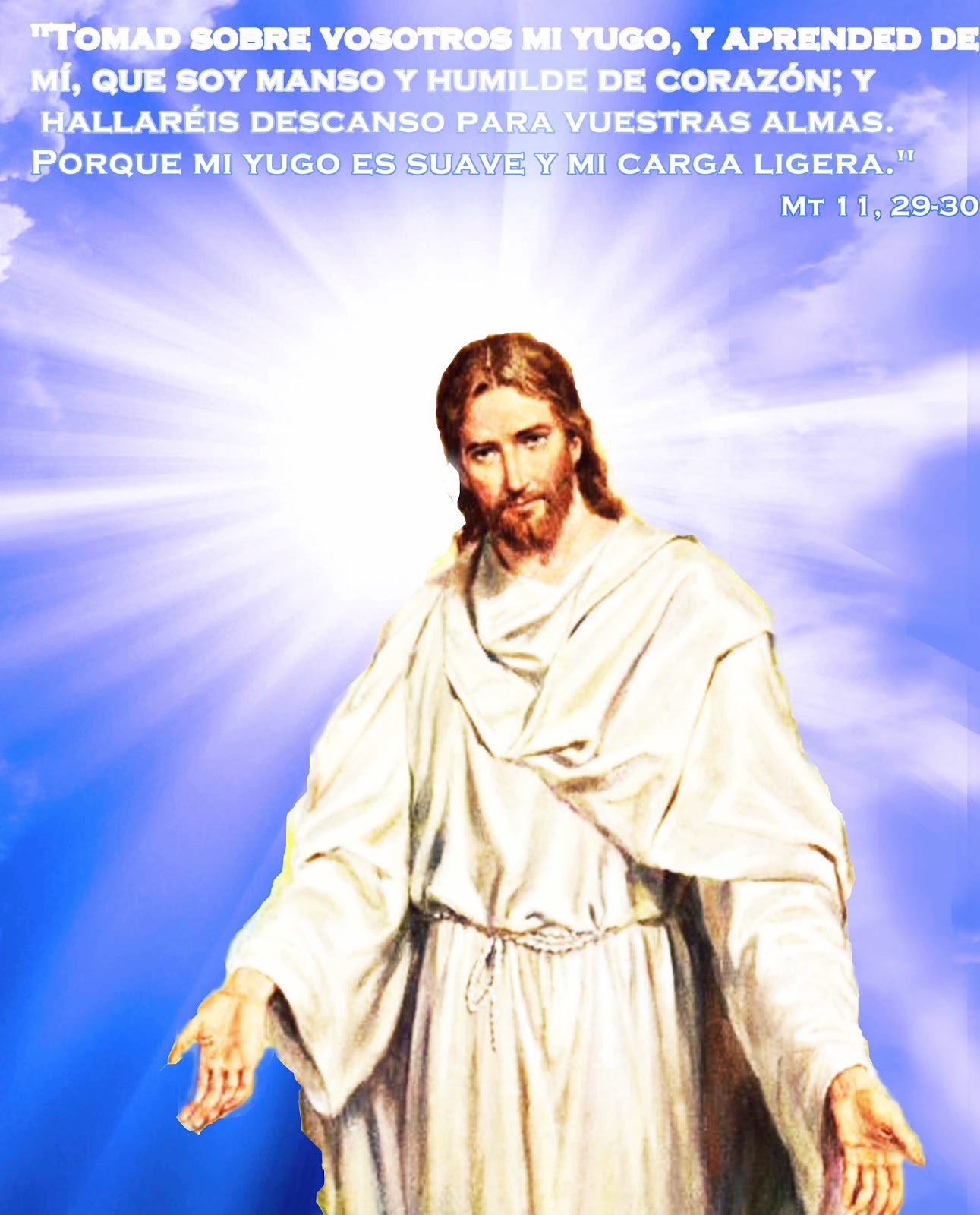 EVANGELIO DE MATEO: "MI YUGO ES SUAVE " Mt 11, 29-30