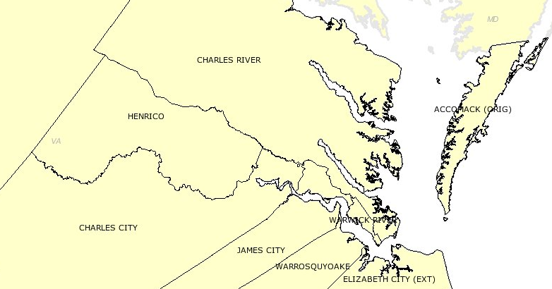 New Kent County History: The Geographical Transformation of New Kent ...