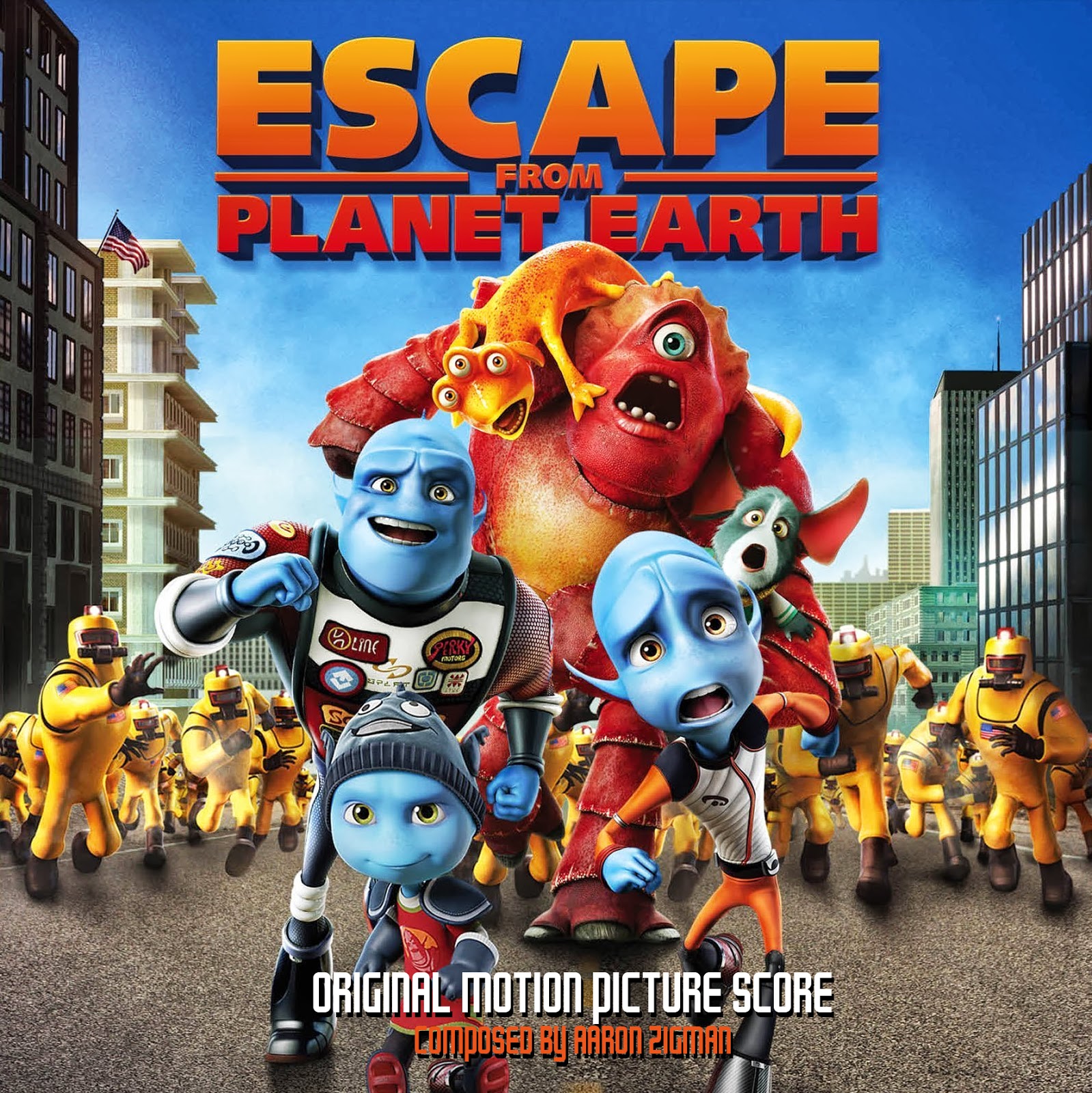 Soundtrack List Covers: Escape from Planet Earth (Aaron Zigman)