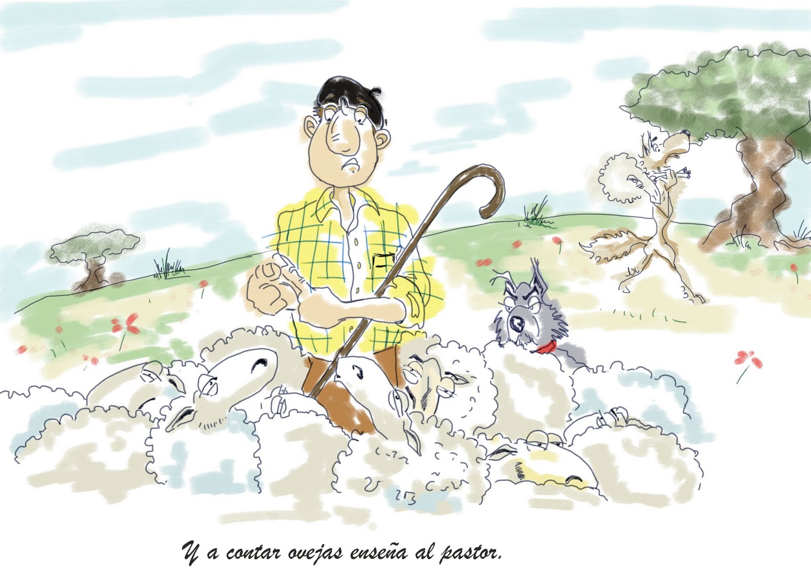 . EL LOBO Y SUS LOBADAS: CUENTOS INFANTILES ILUSTRADOS