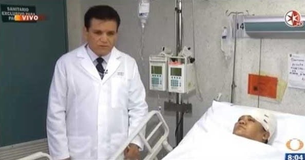 Se recupera Minerva Serrano, la mujer que le cayó espectacular en ...