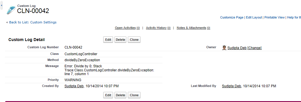 Custom Logging Framework in Salesforce | Technical Potpourri from ...