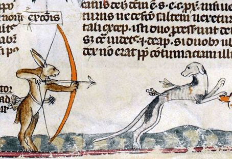 Christoph Roos: Killer Rabbits in Medieval Manuscripts