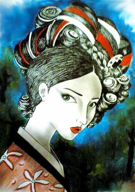 mochi thinking: the photos of Kisaeng and modern Kisaeng