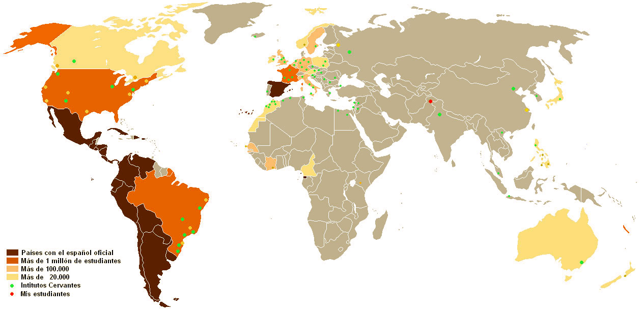 IMPRONTA: El mundo hispanohablante