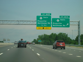Luke's Signs: Interstate 485 - North Carolina