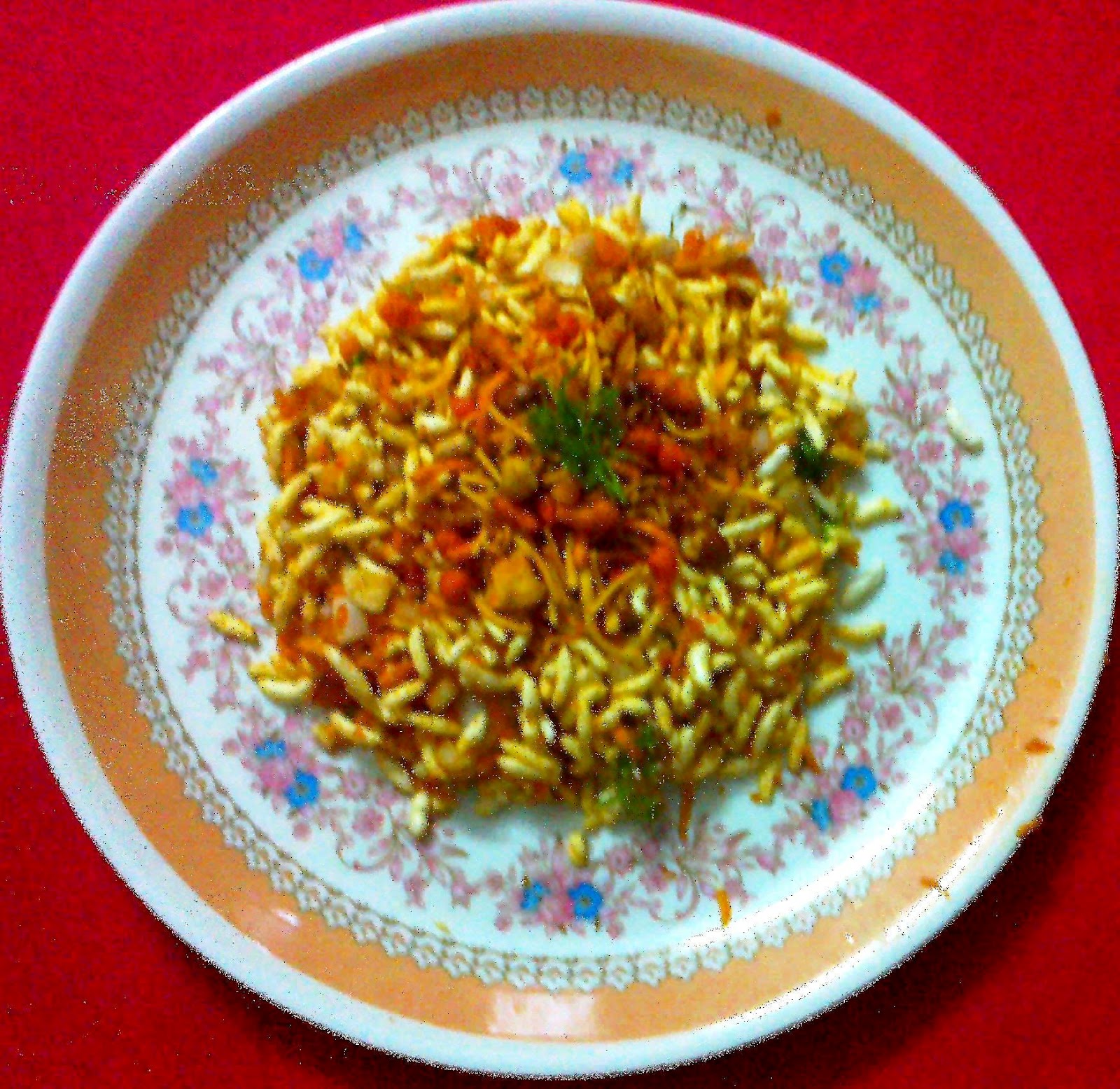 RECIPE ADAPTER: SPICY CHURMUREY/ CHARMURI UPKARI(PUFFED RICE)