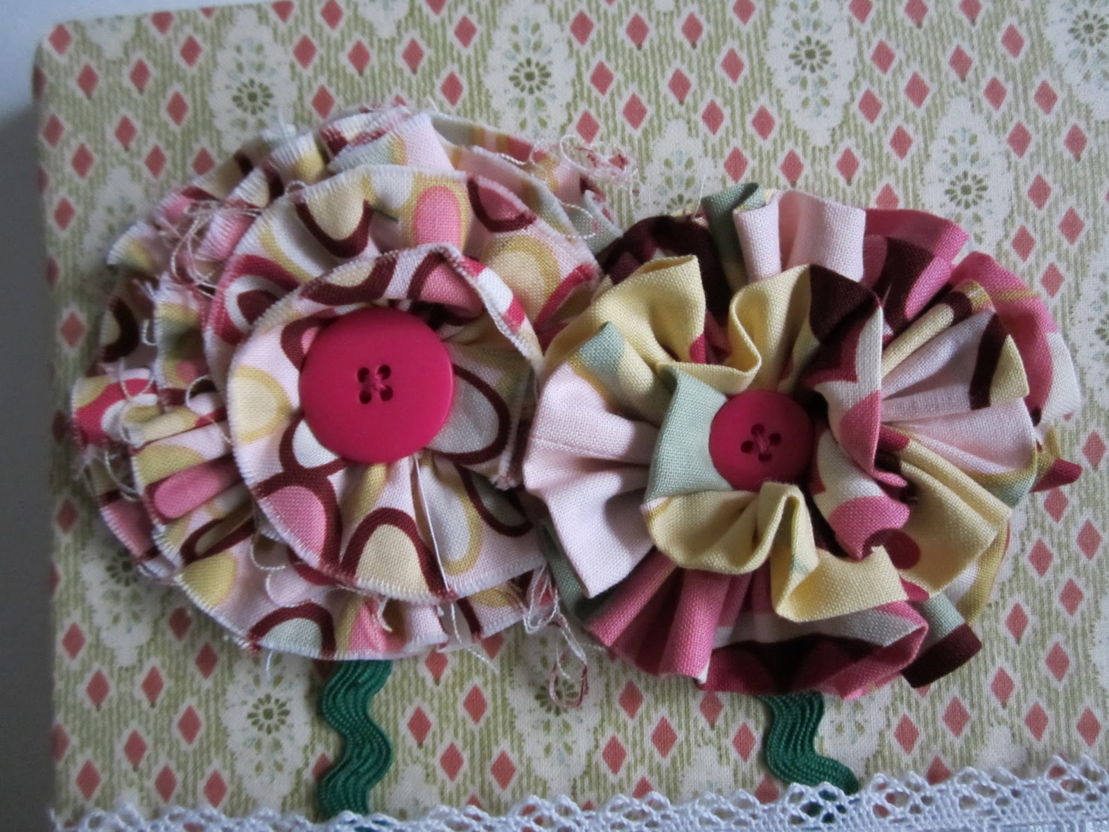 Sweet Magnolia Way: Easy Tattered Fabric Flowers