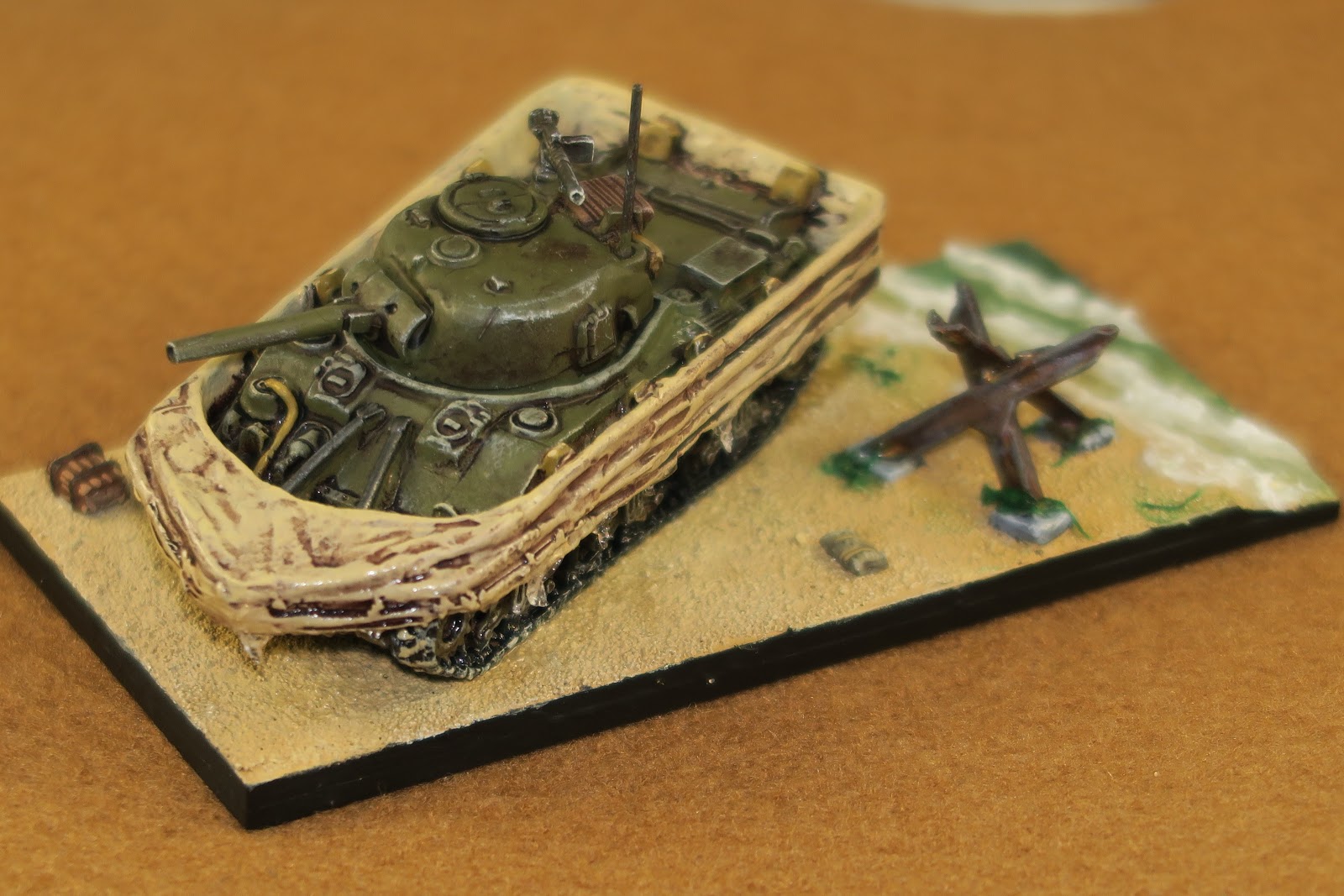 BigLee's 'Miniature Adventures': Sherman DD Tank - Water Feature