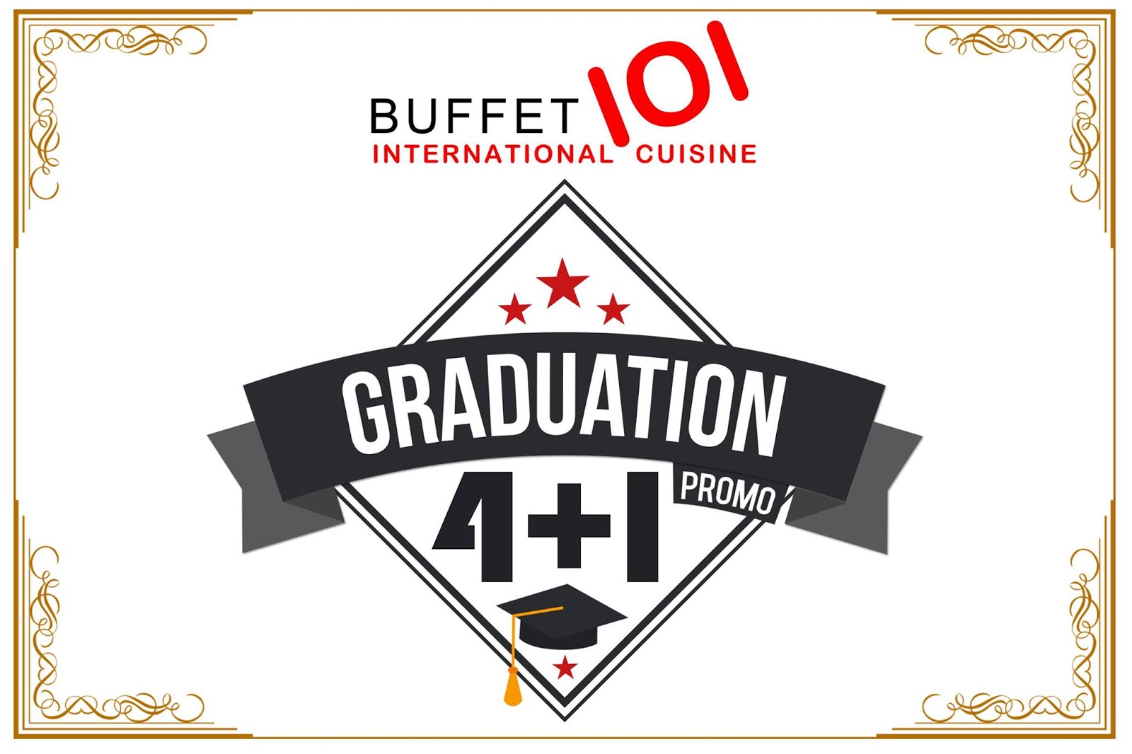 Manila Shopper: Buffet 101 Graduation Promo 2017
