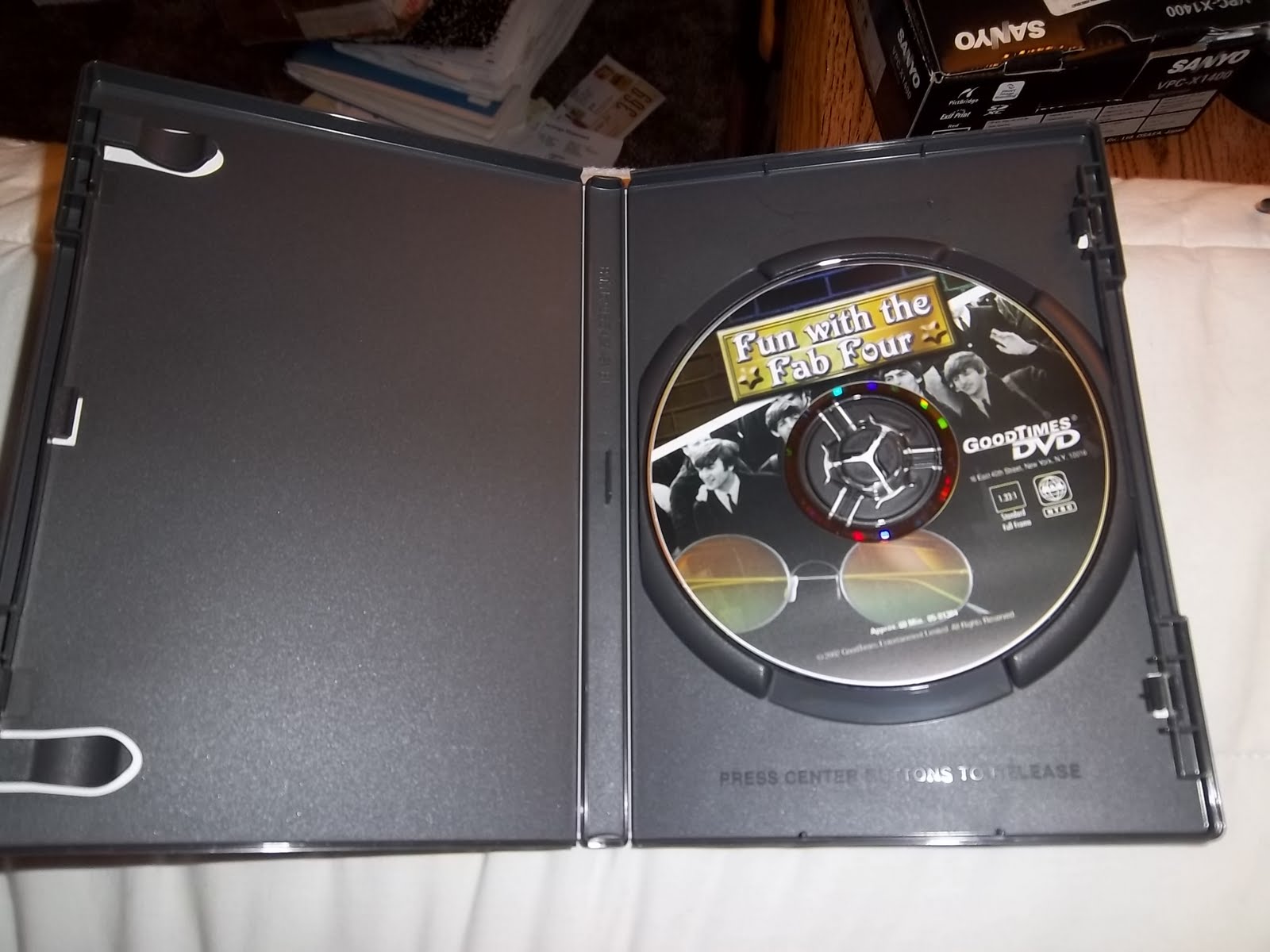 The Moving-to-LA Fund: "Fun with the Fab Four" DVD