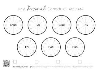My Personal Schedule Clock - Naomi Hoang
