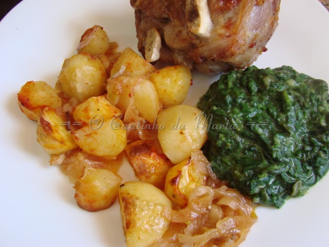 O Cantinho da Marta: Queixadas Assadas no Forno Com Batatas Assadas e ...