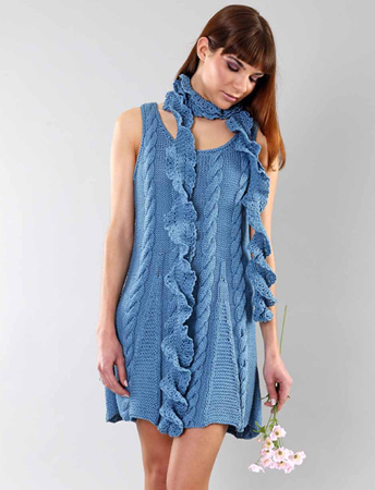 knitting models: knit dress models