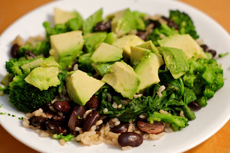 This Is Why You're Thin!: Rice and Beans Plate