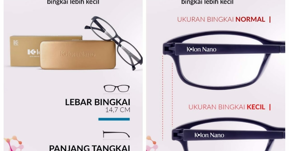 Inspirasi Terkini 25 Ukuran Kacamata Ion