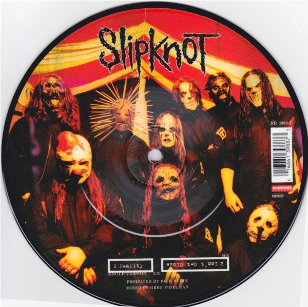 OMISSO RECORDS: Slipknot – EP Duality – Vinil Picture Disc