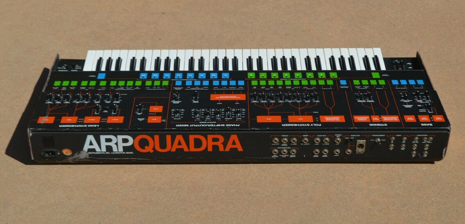 MATRIXSYNTH: Vintage ARP Quadra Overhauled by Synthchaser
