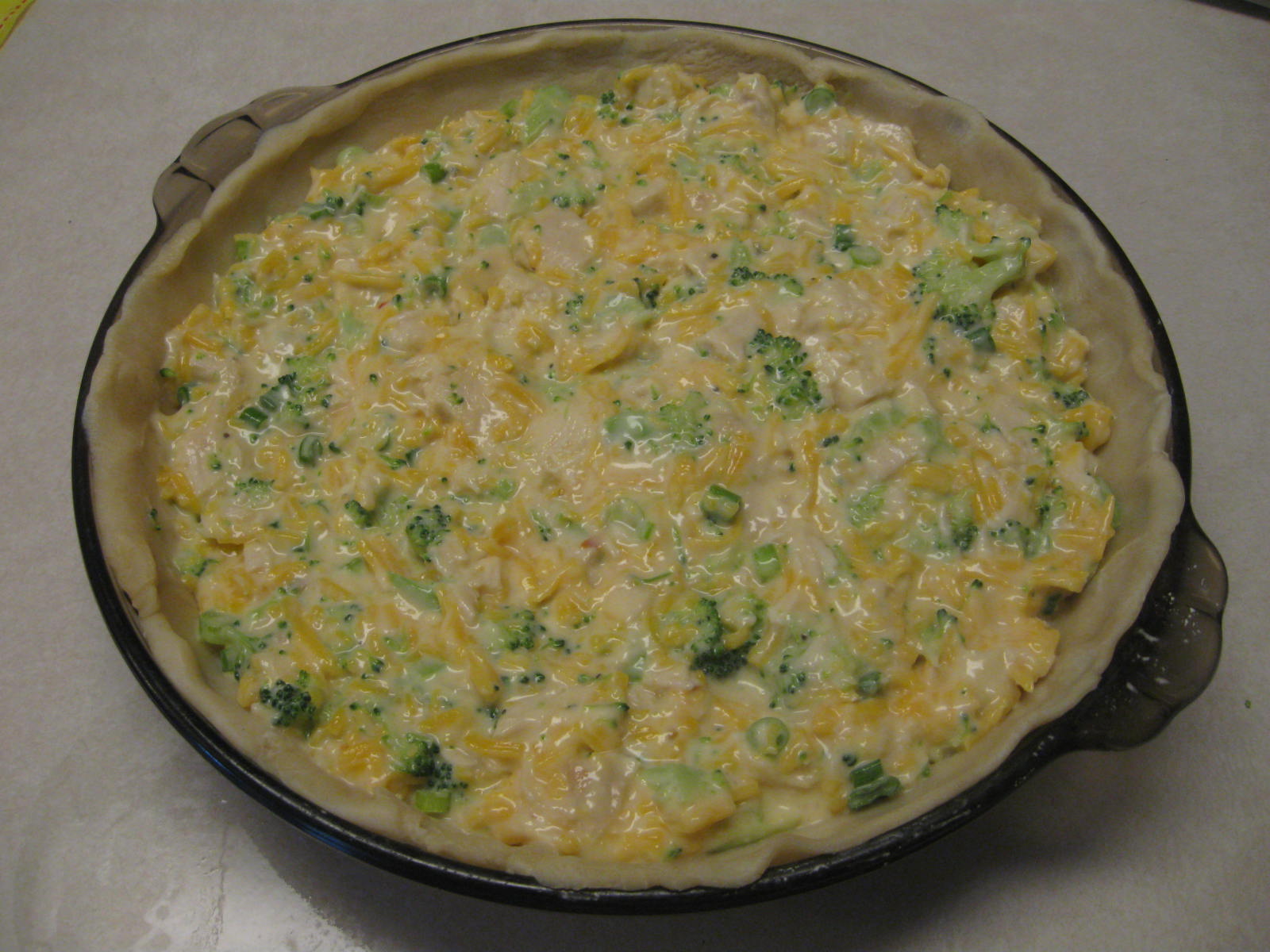 Keninger Kitchen: Chicken Broccoli Quiche