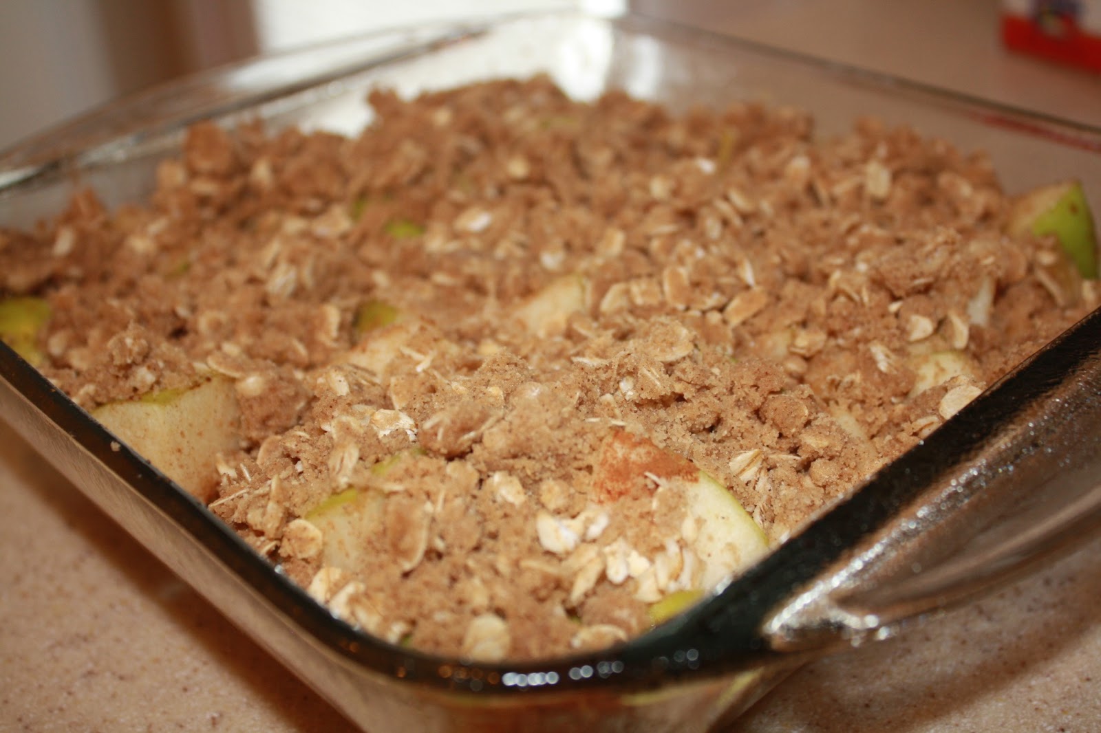 Skinny Jeans: Apple Streusel Crisp