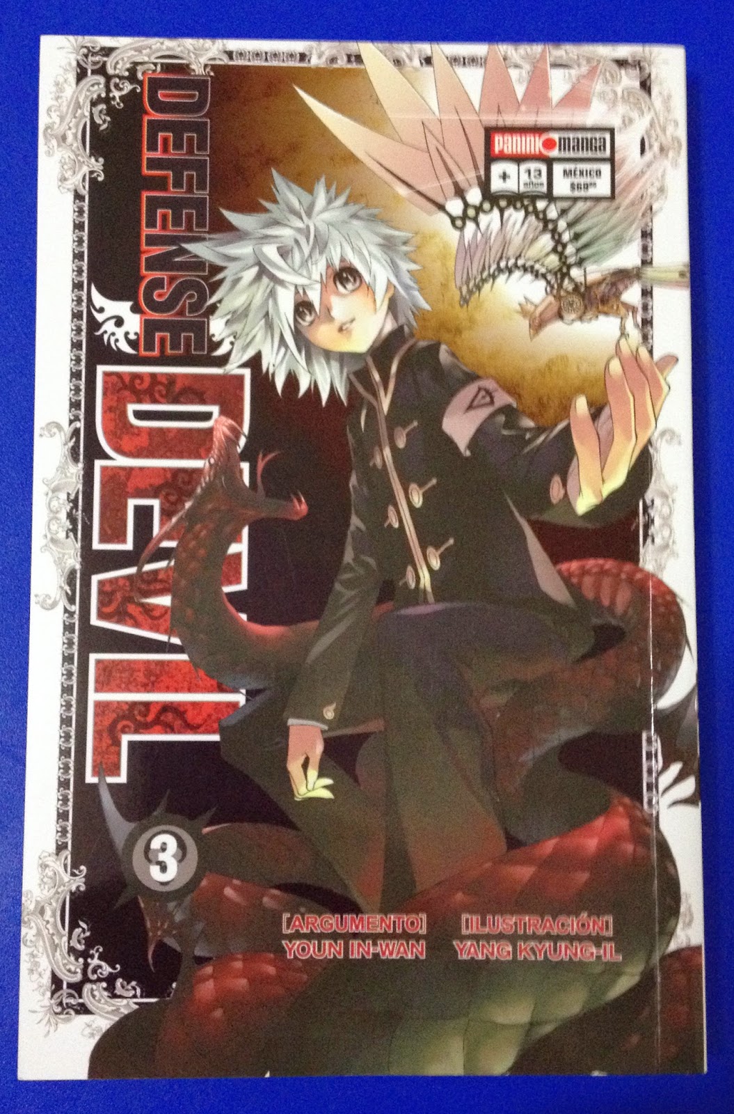 MangAnime Reseñas: Reseña Defense Devil #3 Panini Manga México