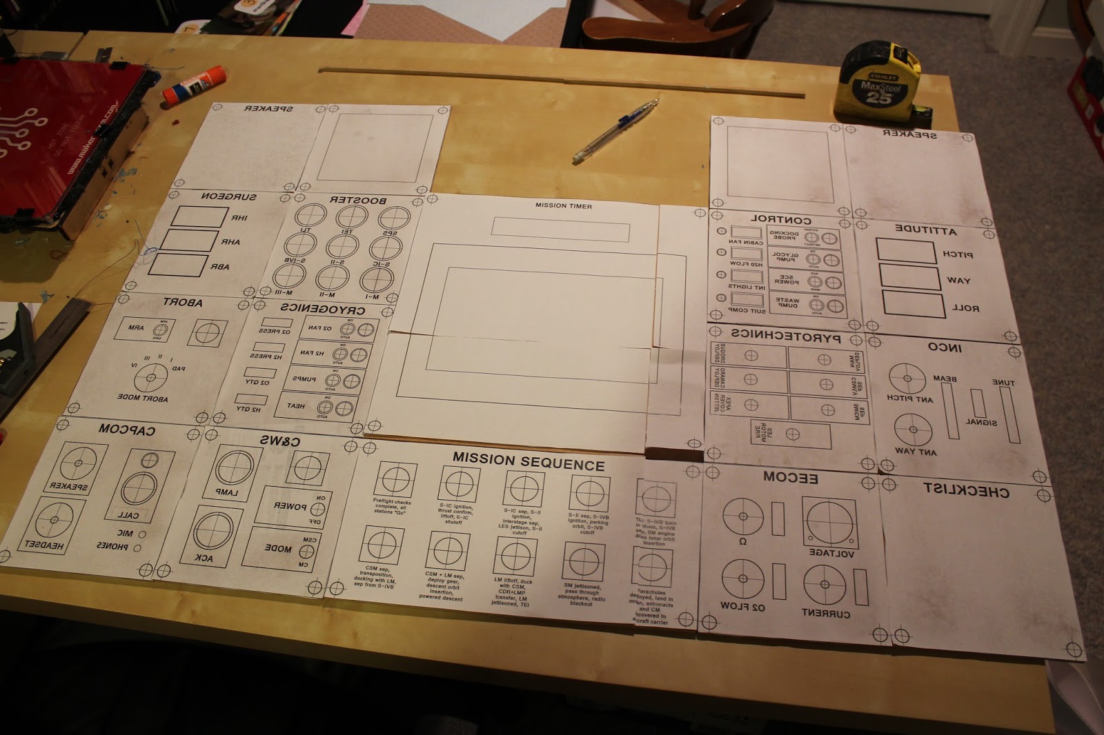 Building a Mission Control Desk