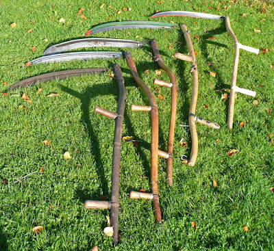 Medieval and Modern Farming: Scythe