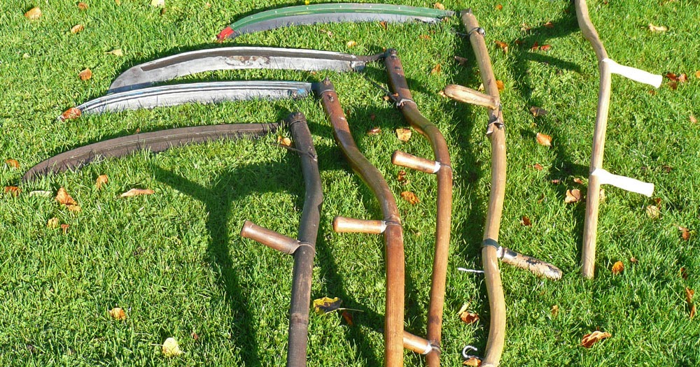 Medieval and Modern Farming: Scythe