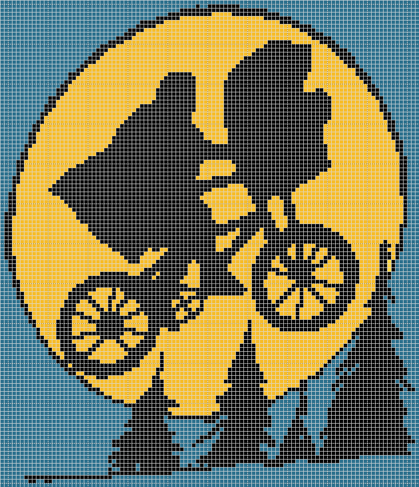 Cro Knit Inspired Creations By Luvs2knit: ET Phone Home-Bike Moon Chart
