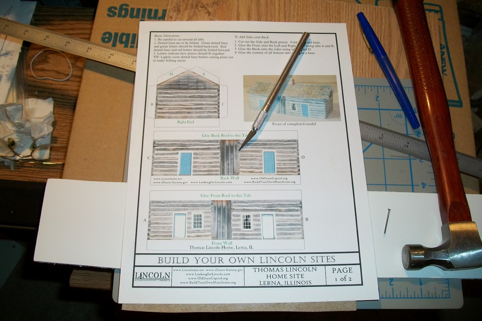 Armchair Modeling: Let's Build a 3D Card Model - Step 3 -- Cutout Details