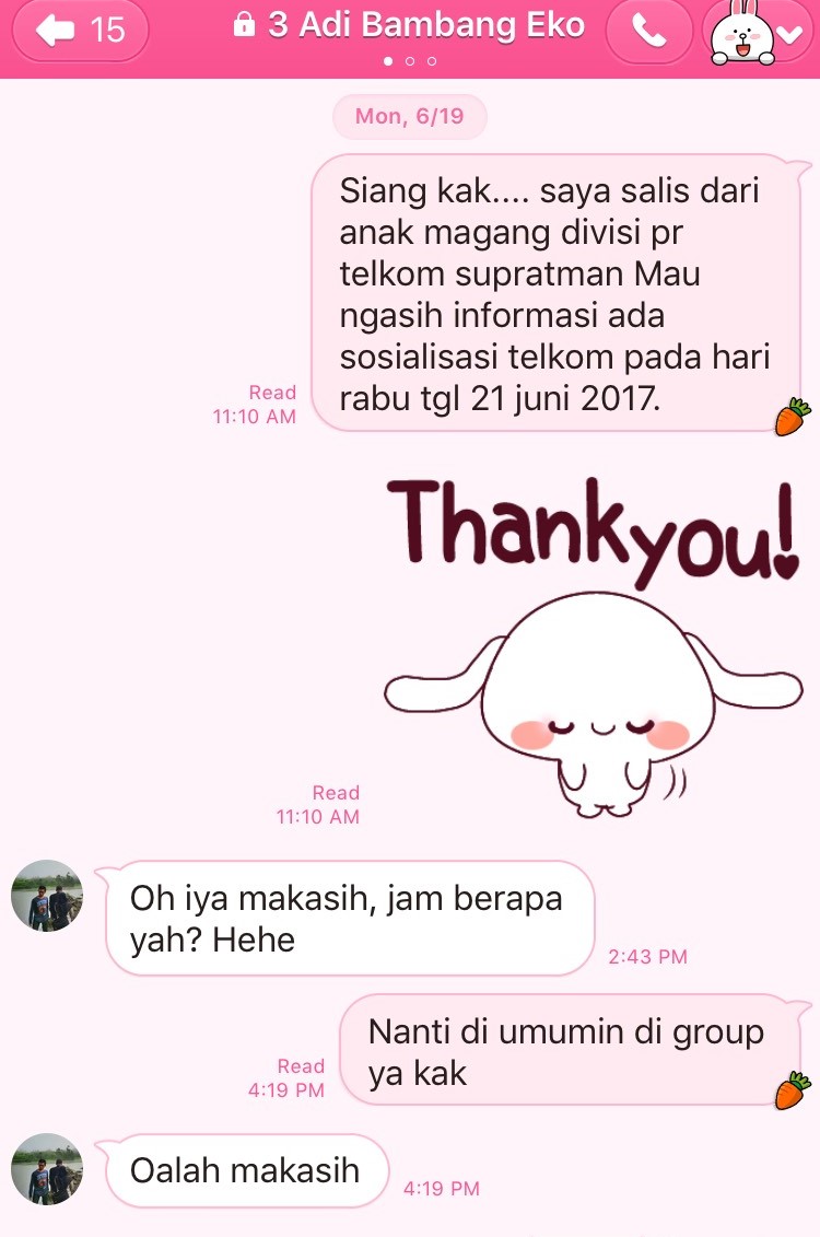 INTERNSHIP PT TELKOM INDONESIA Tbk. REGIONAL III JABAR: MAGANG DI PT ...