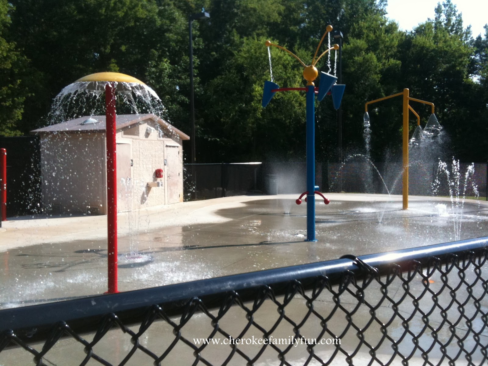 Cherokee Family Fun: Waleska's Splash Pad is a blast!