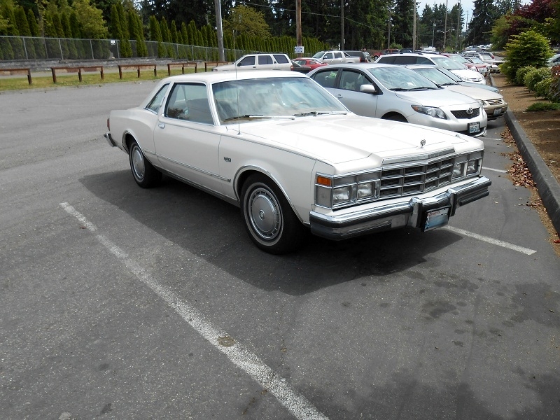 Seattle's Parked Cars: 1977 Chrysler LeBaron
