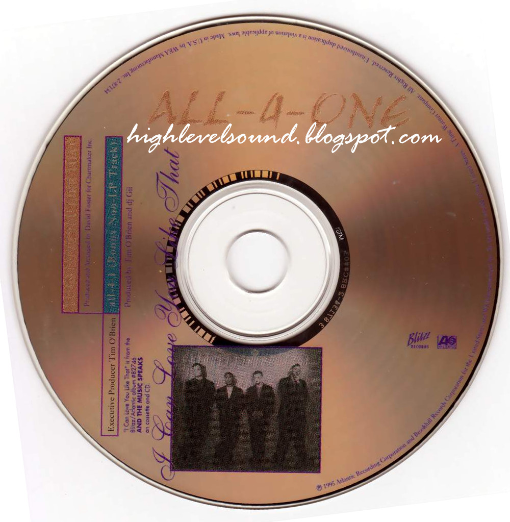 highest level of music: All-4-One - I Can Love You Like That-(CDS)-1995-hlm