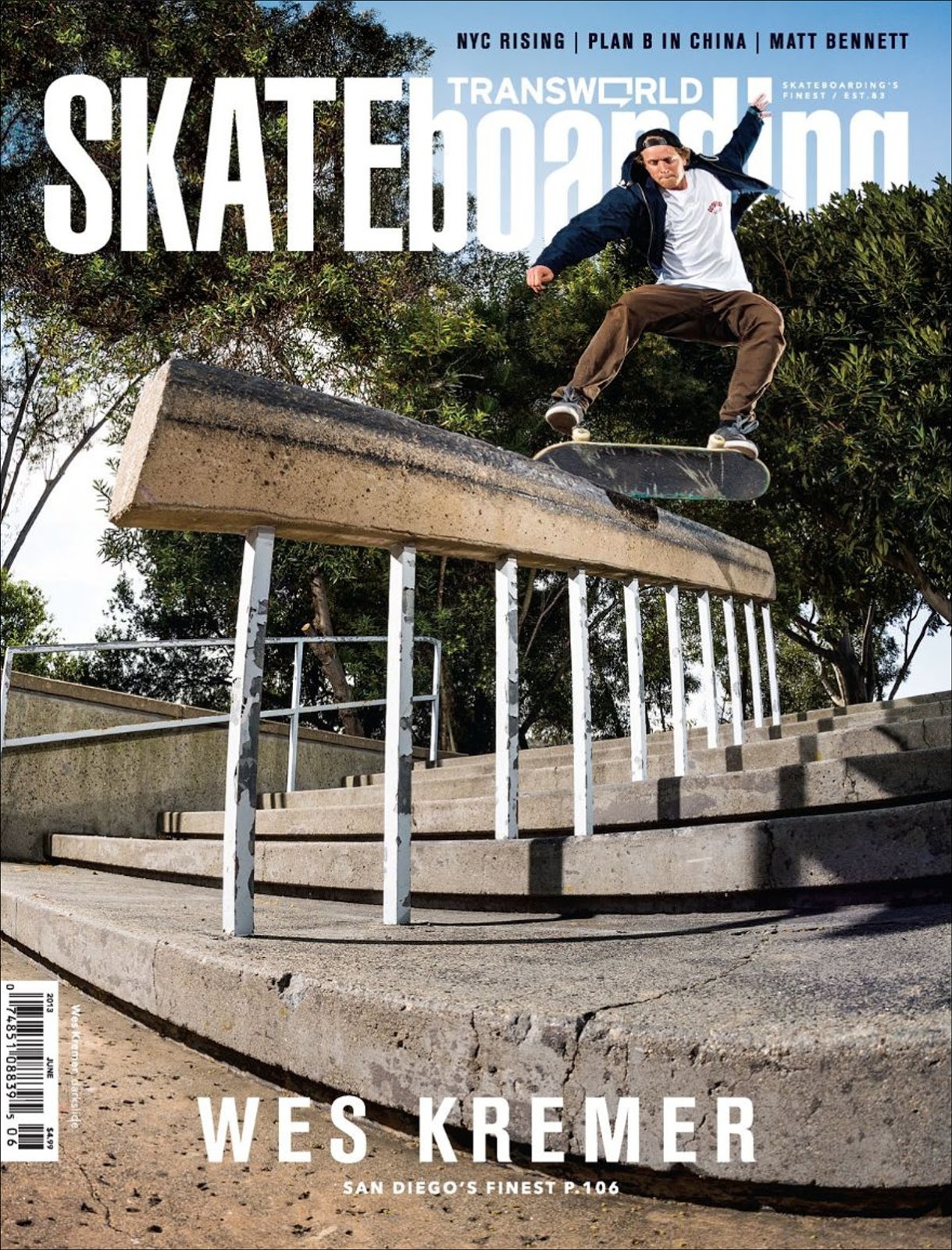 Skateboard Magazine Archive: Transworld Skateboarding June 2013