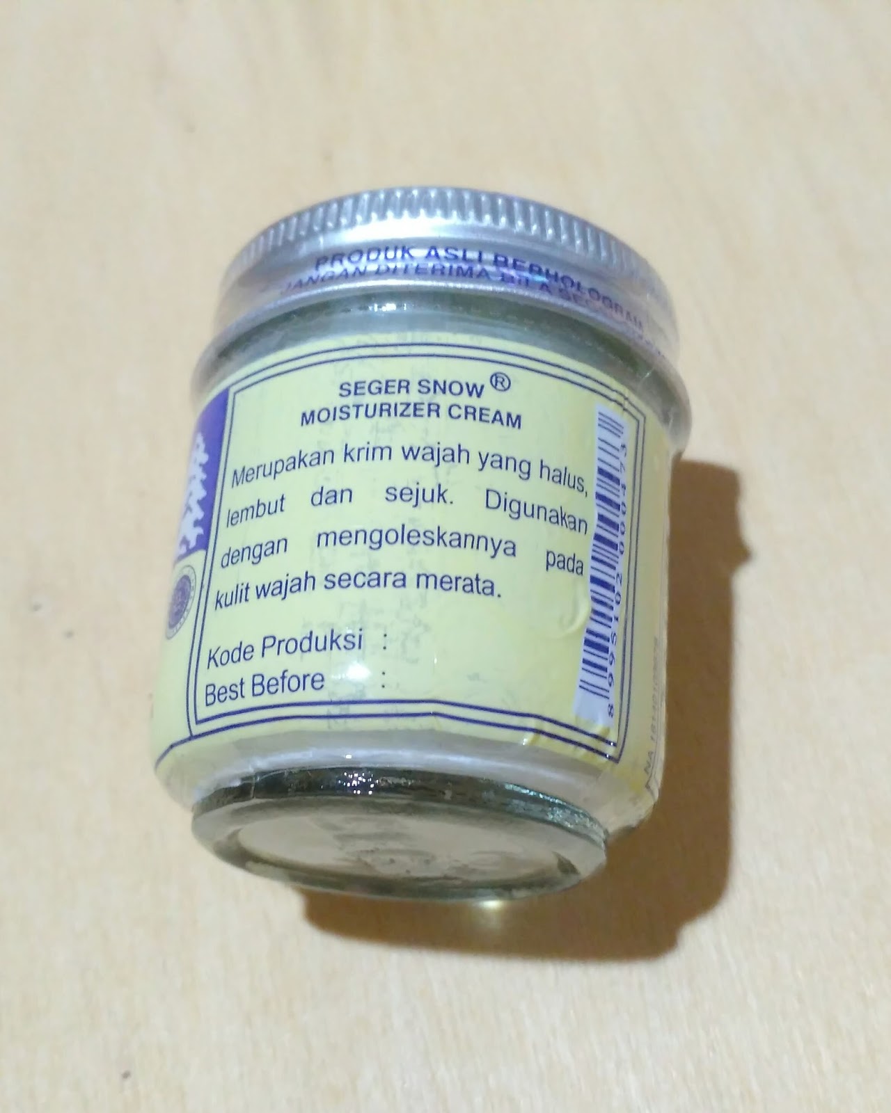 Hi... Beautiful~: Review: Seger Snow Vanishing Cream & Seger Snow ...