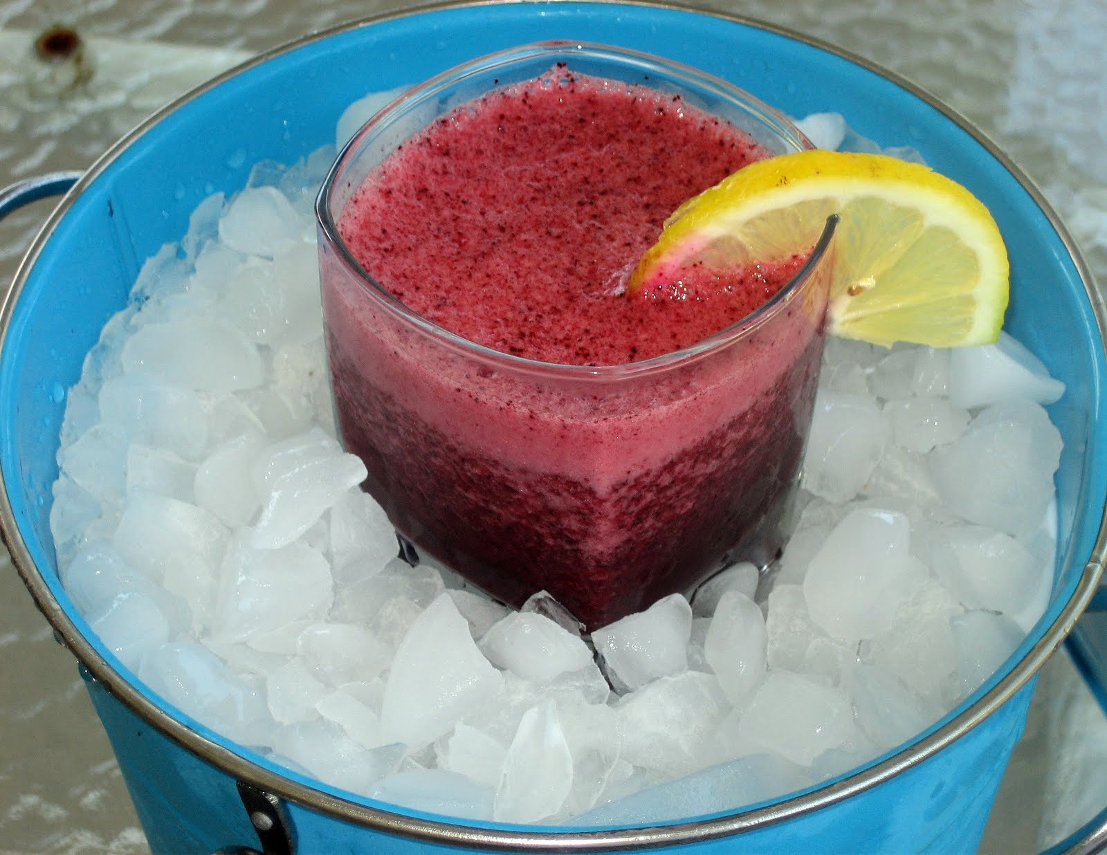 Tracy Cooks It Right: Berry Citrus Summer Slush