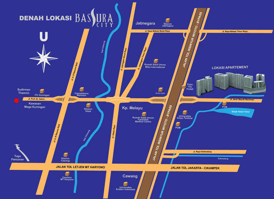 BASSURA CITY: Lokasi Bassura City