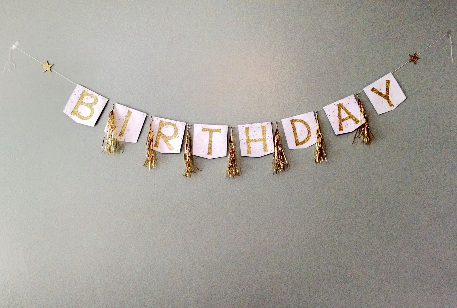 Room 125: Birthday Banner