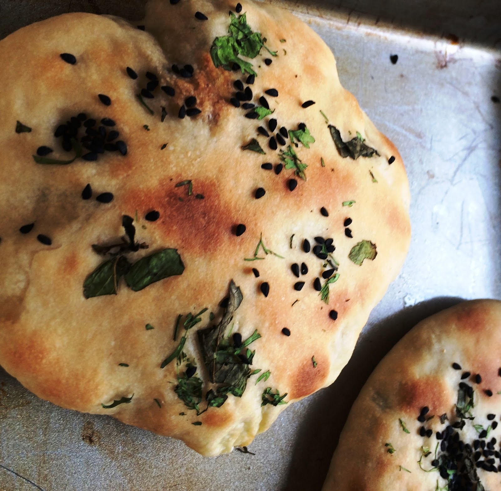 Baked Stuffed mini kulcha - Sakas Aahaar