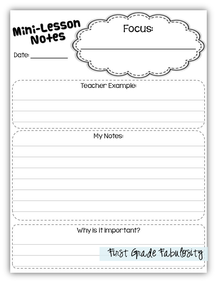 First Grade Fabulosity